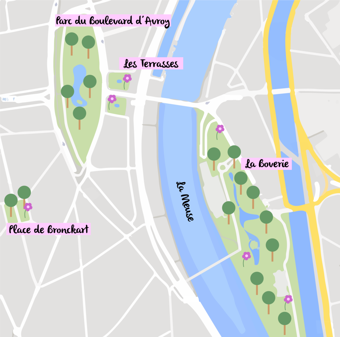 Liège et ses parcs – It's Alichon